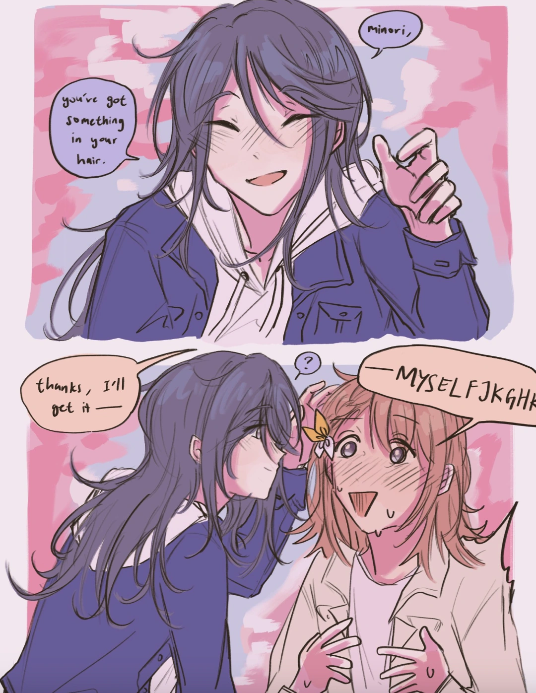 BOOM!! attacks you with fanart for EVERY MINORI SHIP!! | Fandom