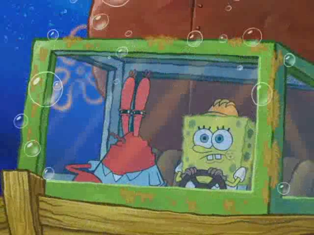 SpongeBob did a good job driving the truck in greasy buffoons | Fandom