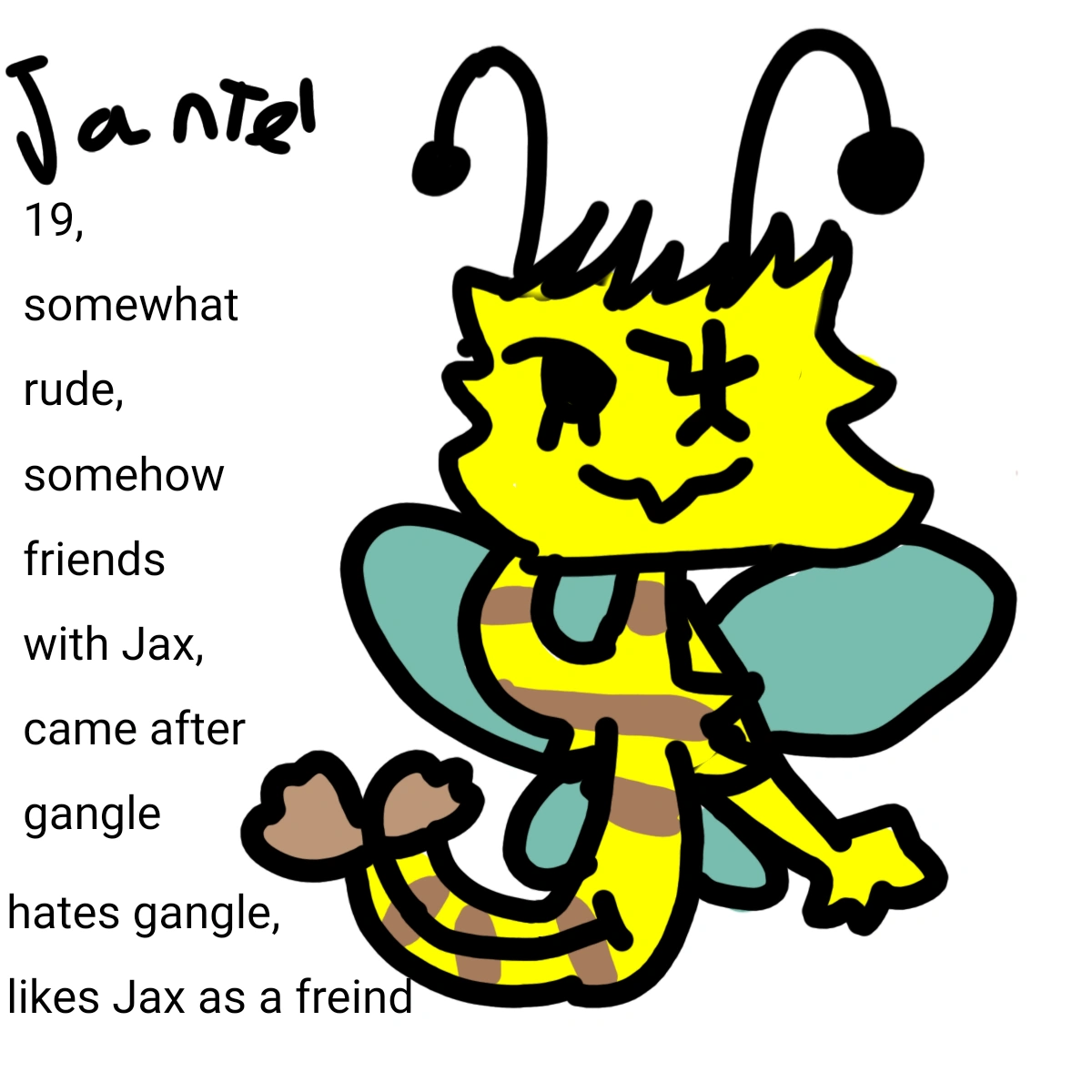 Made a TADC oc! I'm still quite new to art so uhm yeah | Fandom