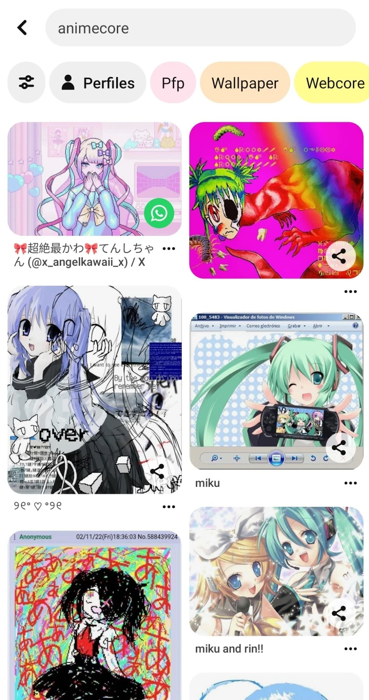 My page animecore | Fandom