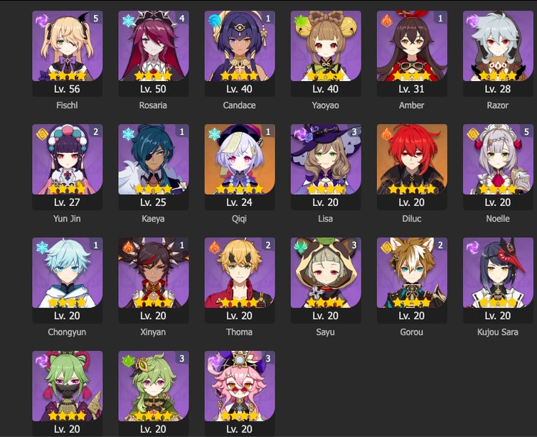 i am bored. use my chars to create the most cursed/ridiculous teams ...