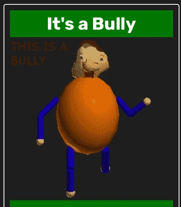 Baldi tournament 2: Principal vs Bully who do you like the most | Fandom