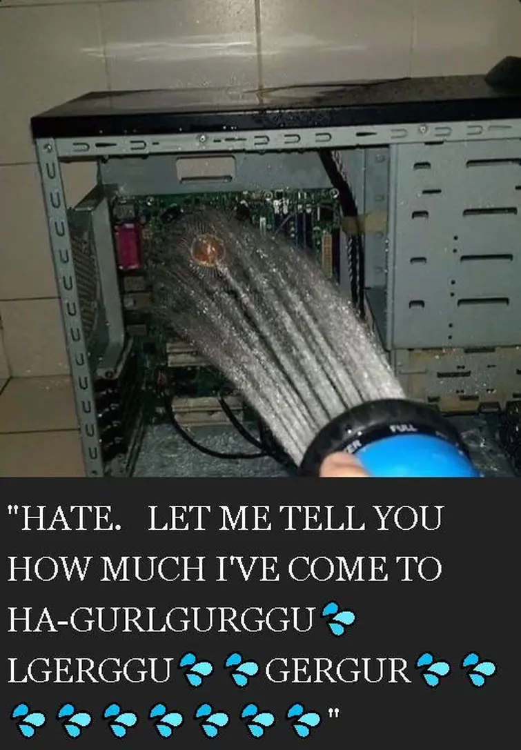 my pc fucking hates me frfr | Fandom