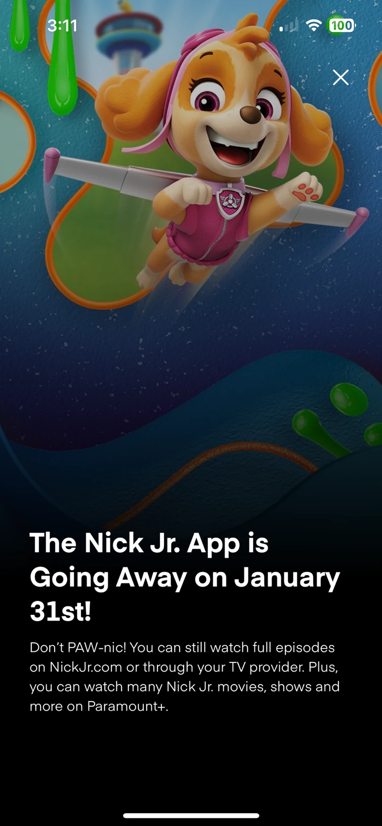 Today is the last day of the Nick jr app | Fandom