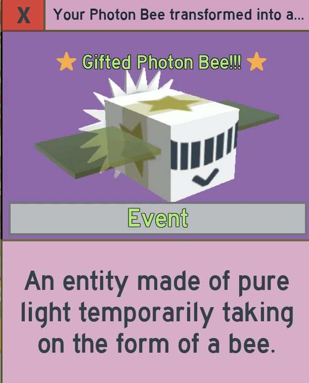 The bee, the myth, the legend, back by popular demand, give it up for ...