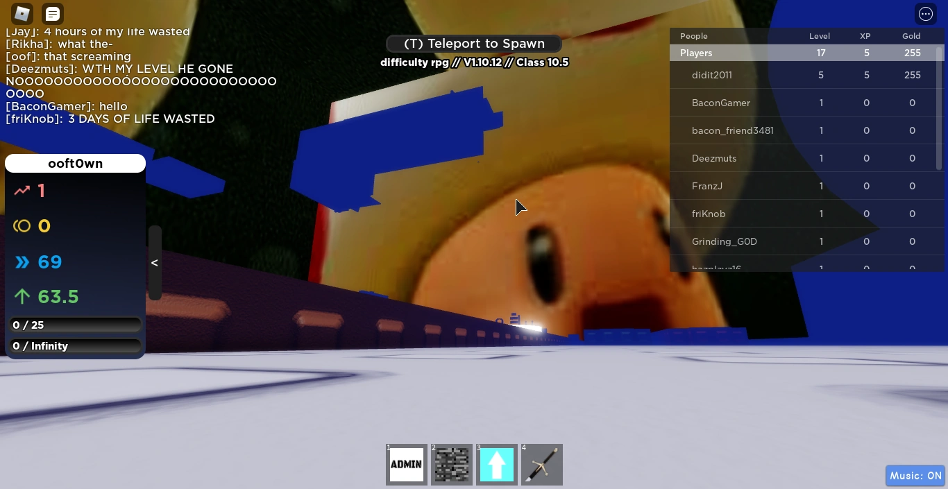 best difficulty rpg public server experience in my life | Fandom