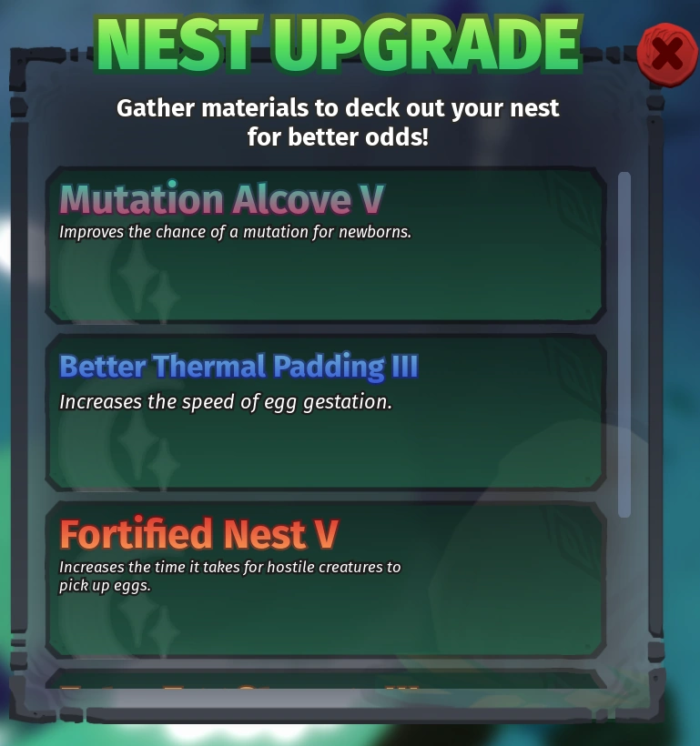 fully upgraded nest | Fandom