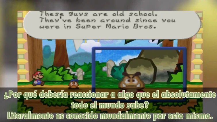 Por qué Paper Mario es canónico para el Mario de carne y no sólo el ...