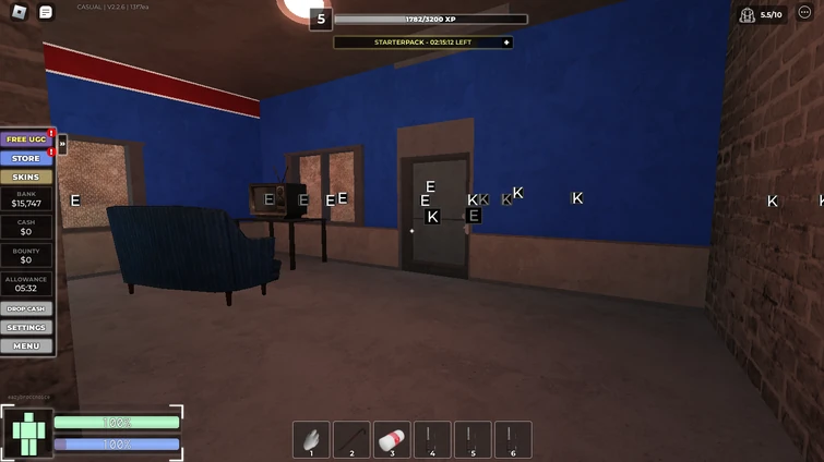 GUYS HELP IM ON MY ALT ACCOUNT HOW TO FIX THIS BUG PLEASE!!! WHEN I TRY TO OPEN THE DOOR THE ...