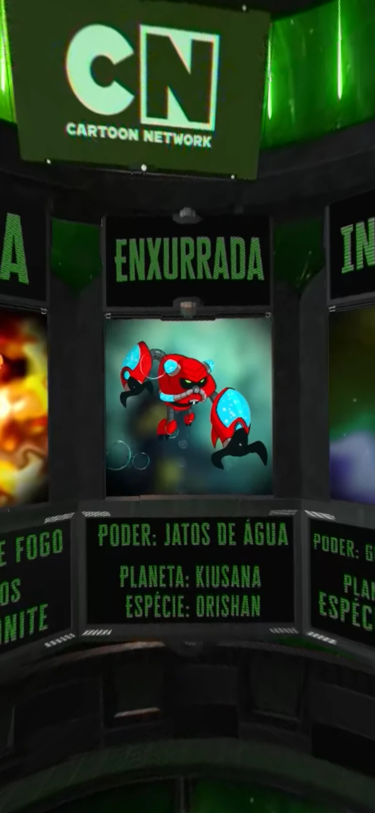 Cascans are water-based lifeforms and are they connected to the Orishan ...