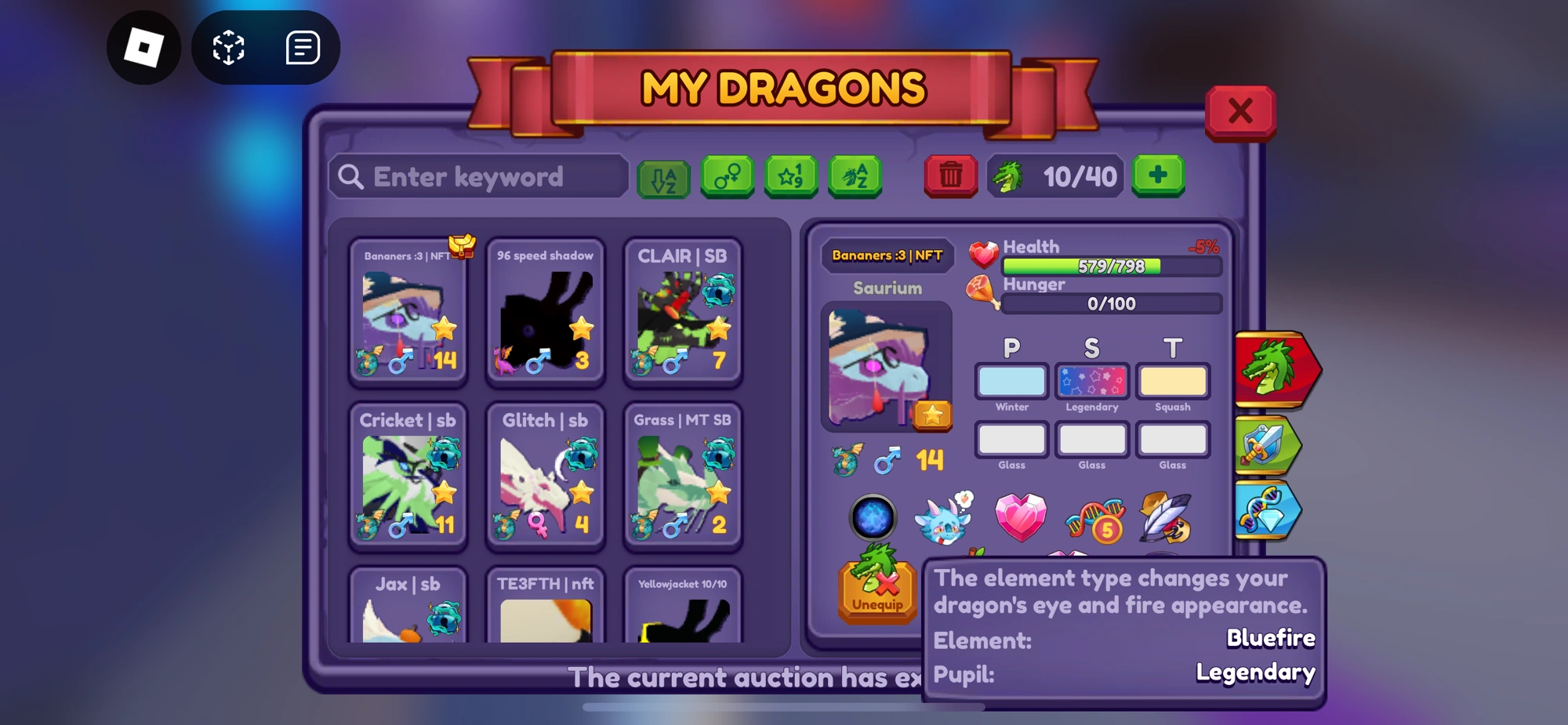 auction on my saur | Fandom