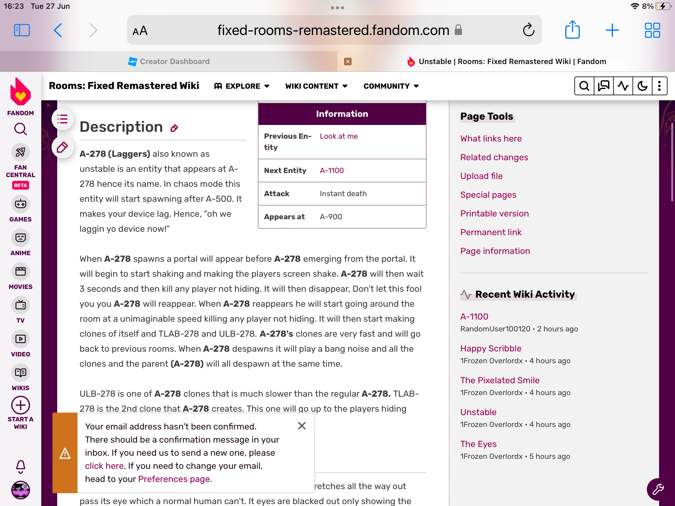 some mother fucker just replaced all the a-900 with a-278 | Fandom