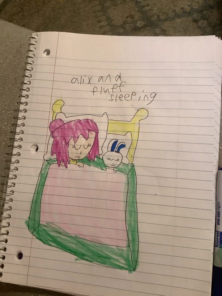 Alix and fluff sleeping | Fandom