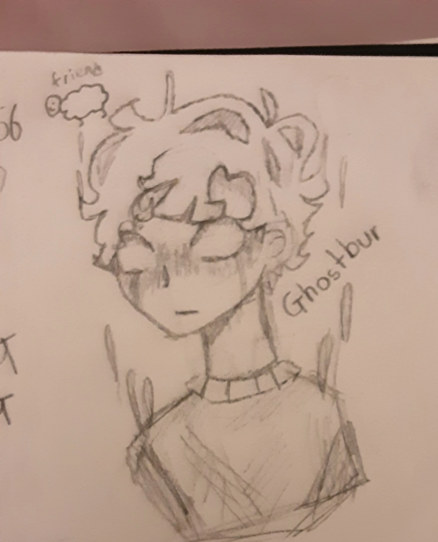 Lil ghostbur drawing :3 | Fandom