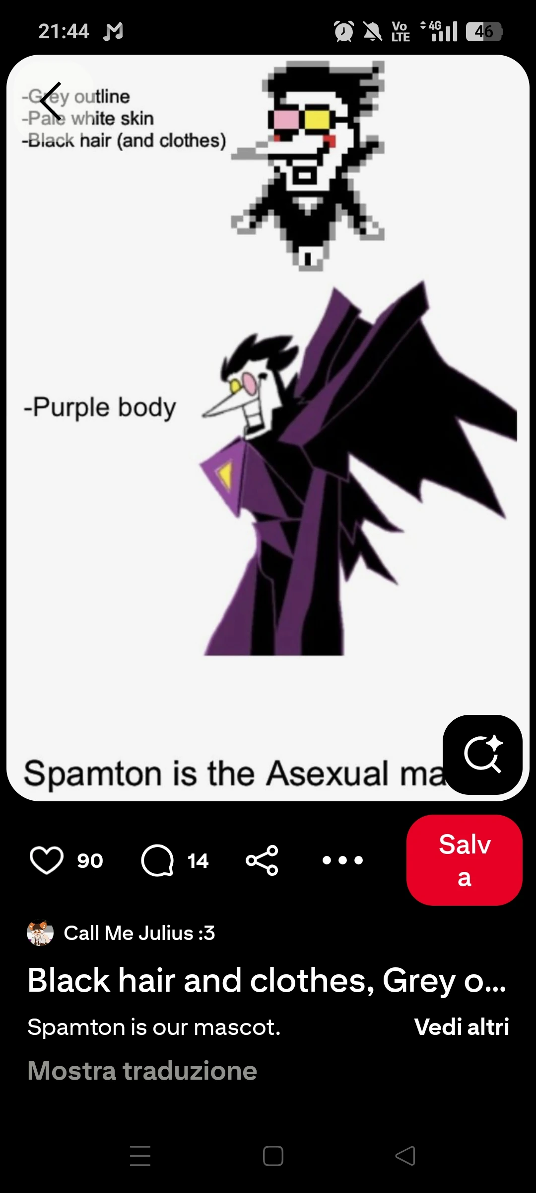 I have no beef with ace spamton but the fact he is solely becuase of ...