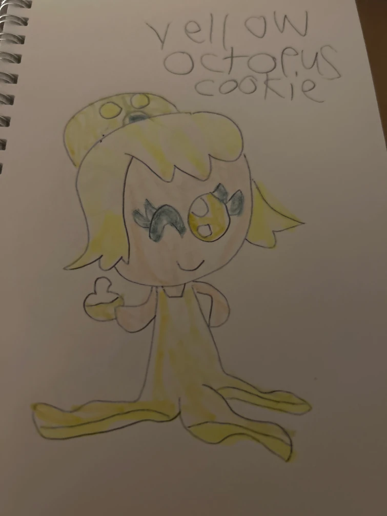 Yellow octopus cookie | Fandom