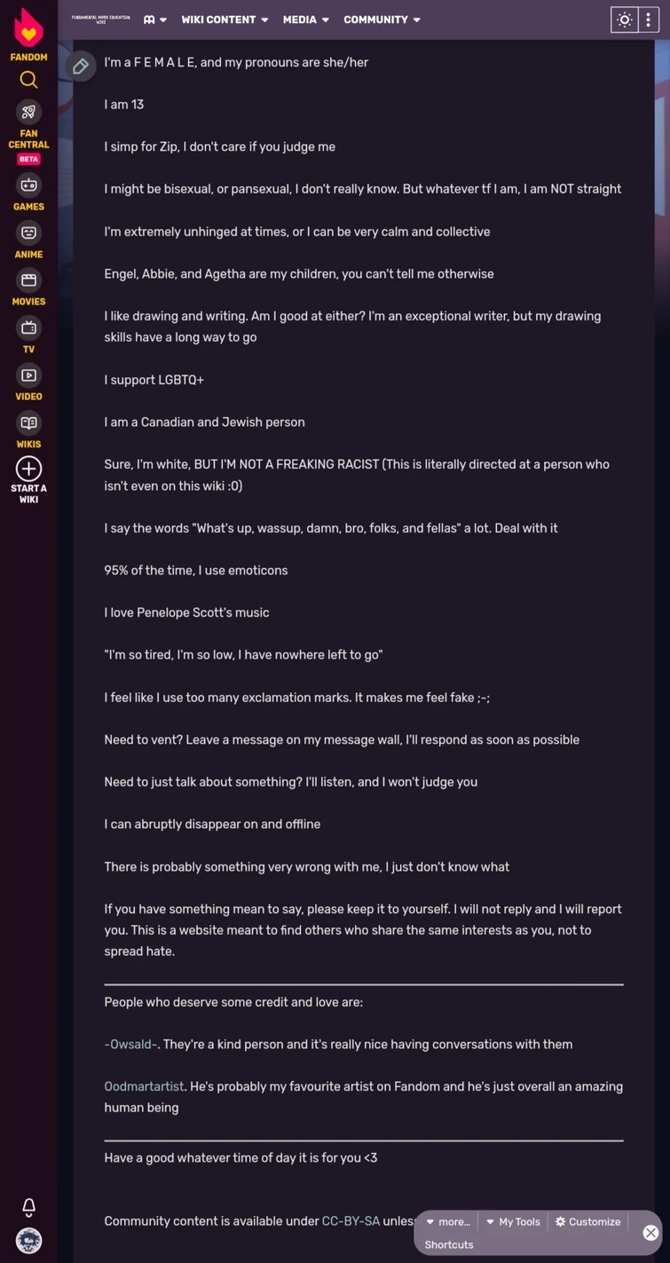 I apologized in advance for rotting your braincells with this useless post | Fandom