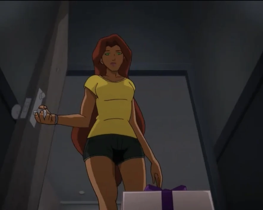 What do you think was in that box that Starfire received in "Teen Titans: The Judas Contract ...