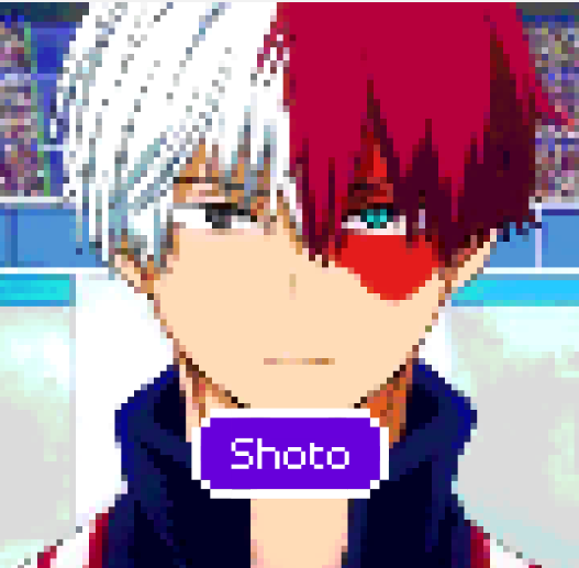 Shoto Pixel "Edit" (In Color) | Fandom