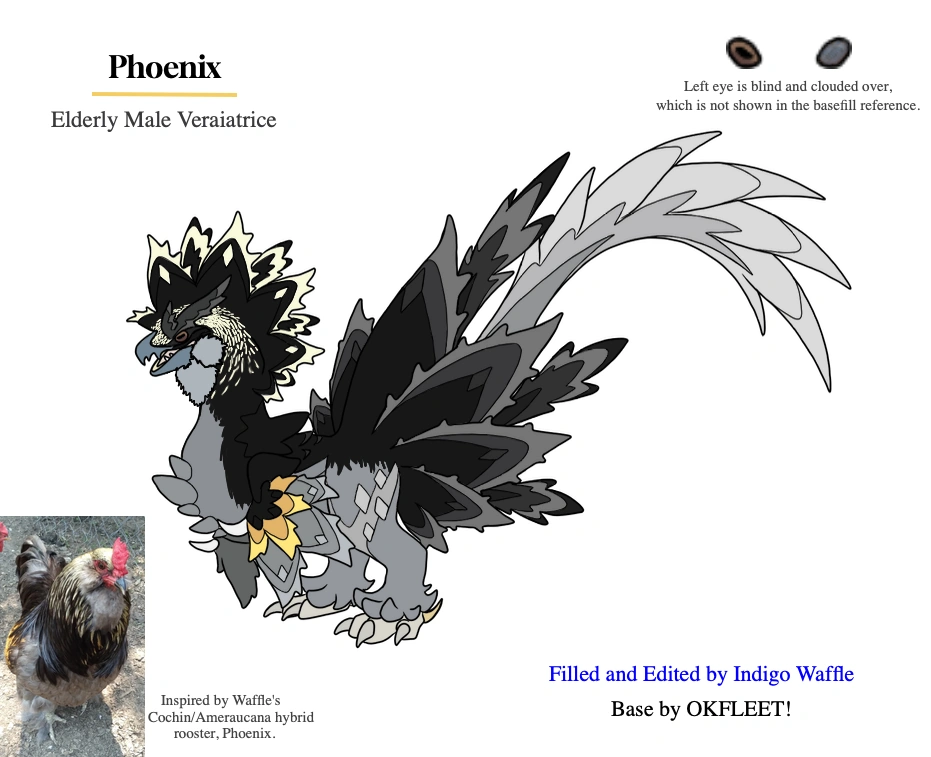 Basefilled Veraiatrice OC, Phoenix! | Fandom