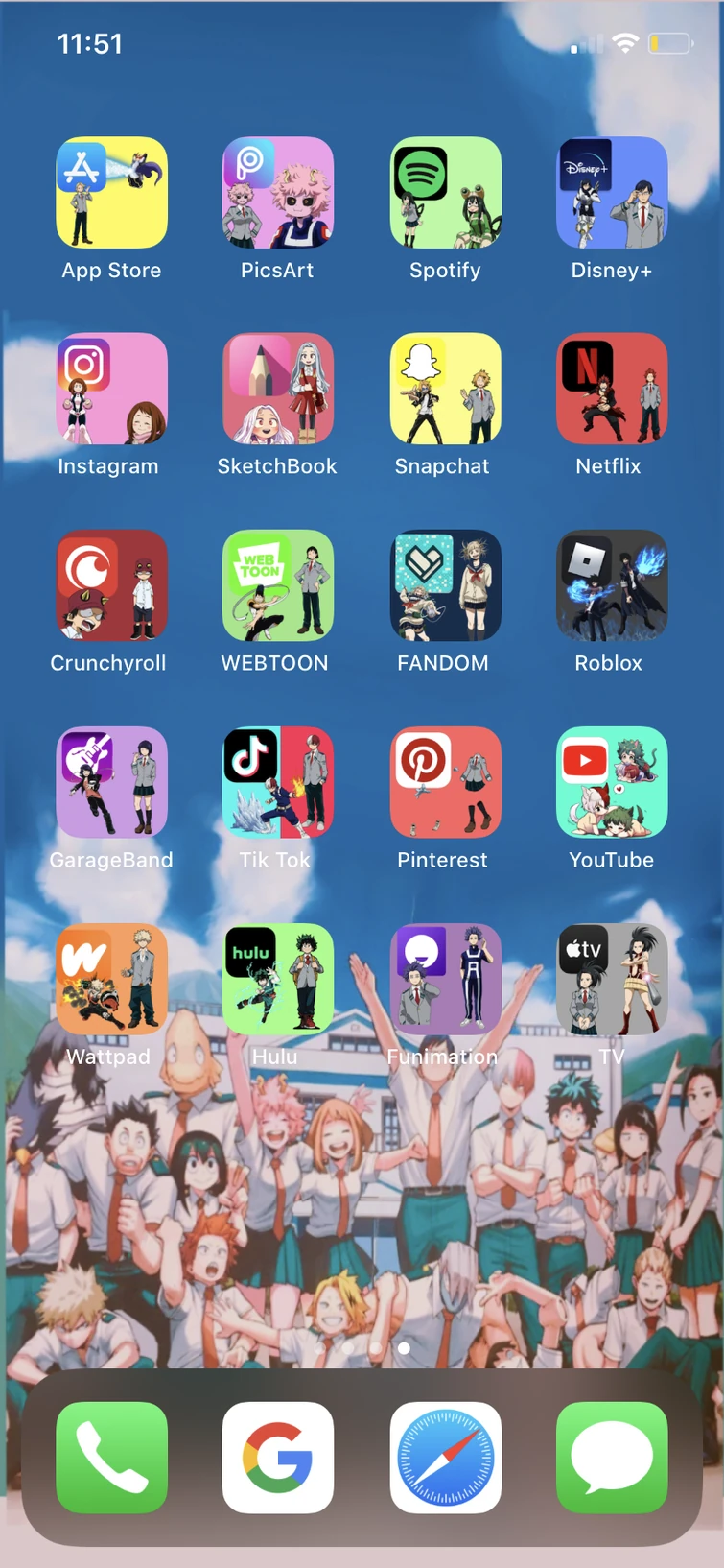 MHA app icons | Fandom