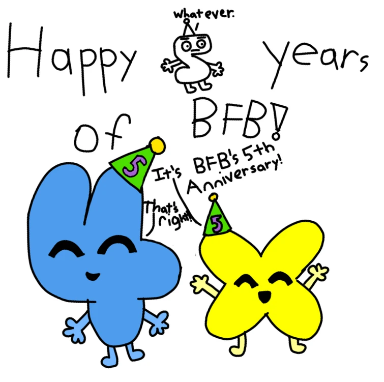 Happy 5th anniversary of BFB! | Fandom