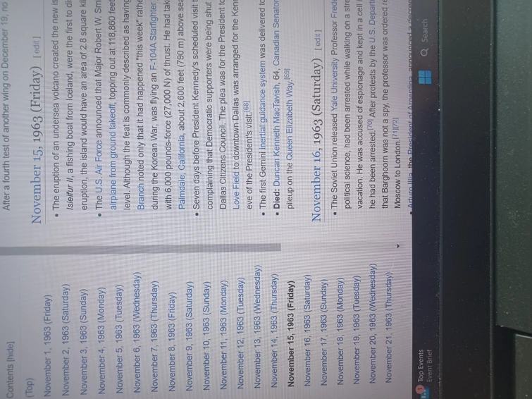 The Wikipedia Timeline Iceberg (incomplete) (pls read) | Fandom