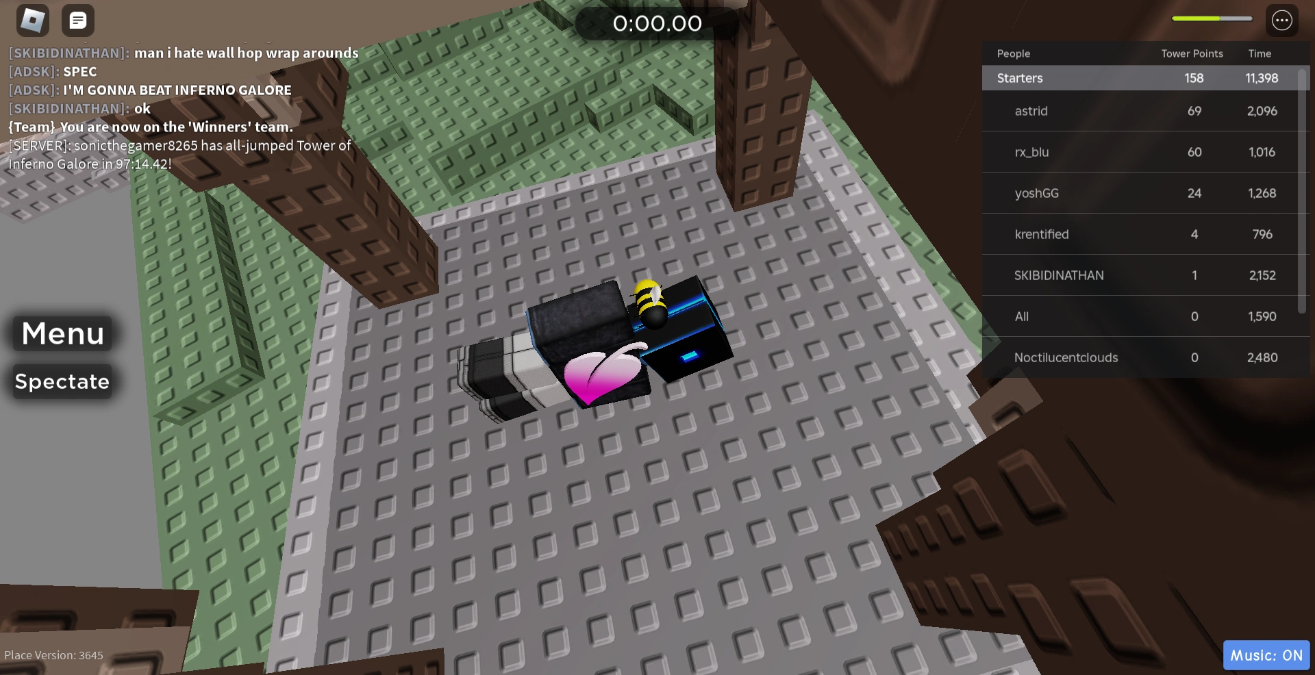 Beat (i mean all-jumped) Inferno Galore in CSCD, GG! | Fandom