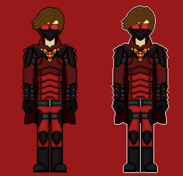 My main OC in 2 different outlines | Fandom