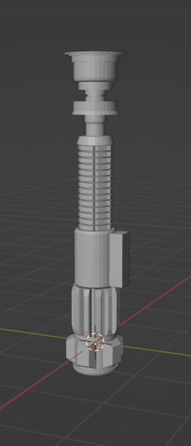 unfinished obi wan hilt model | Fandom