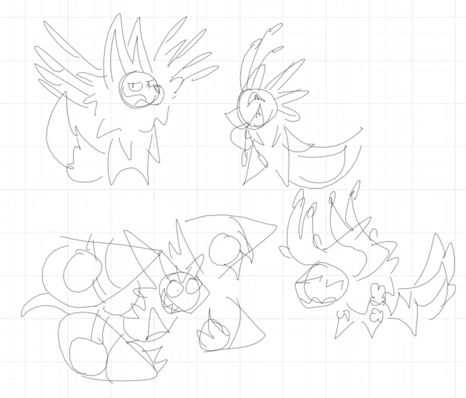 Cos creature sketches | Fandom