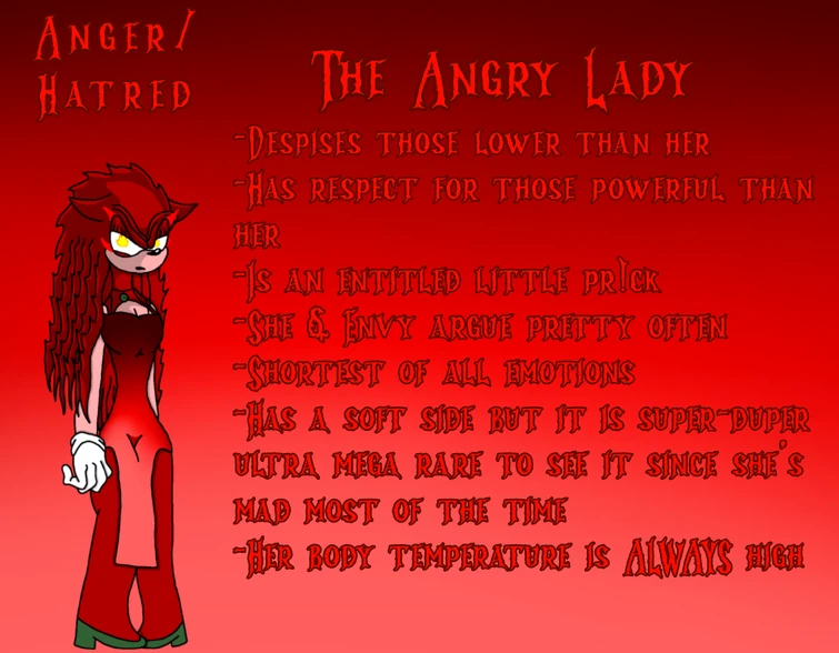 Anger ref sheet!!!!!!!!??????? | Fandom
