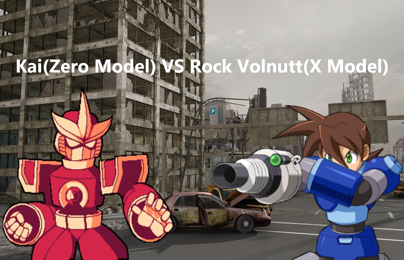Kai VS Rock Volnutt [Gravity Circuit VS Mega Man Legends] | Fandom