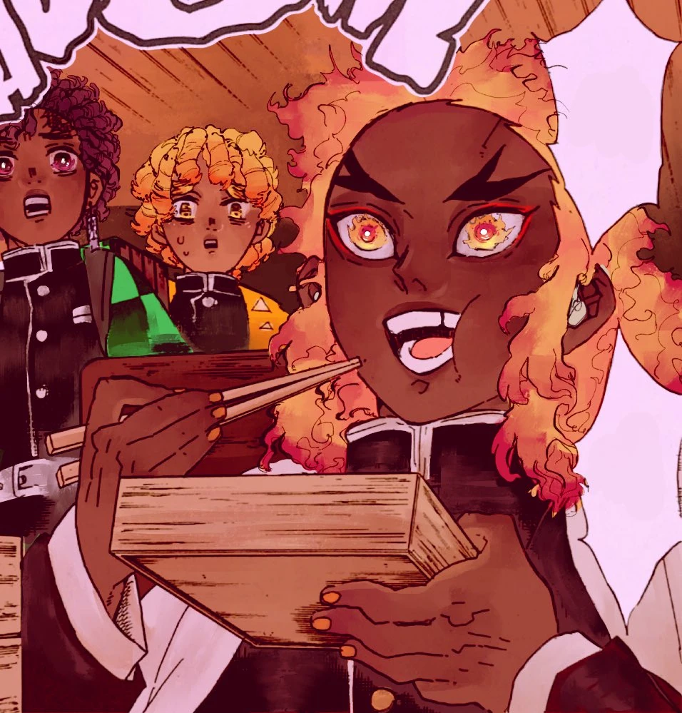 Blackwashed Mugen Train Scene. | Fandom