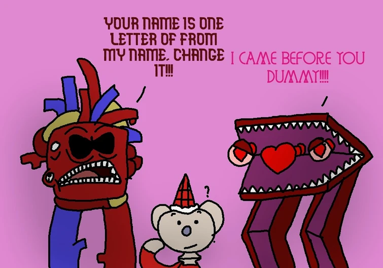 Cardiob and Cardob fighting over ther nameth | Fandom
