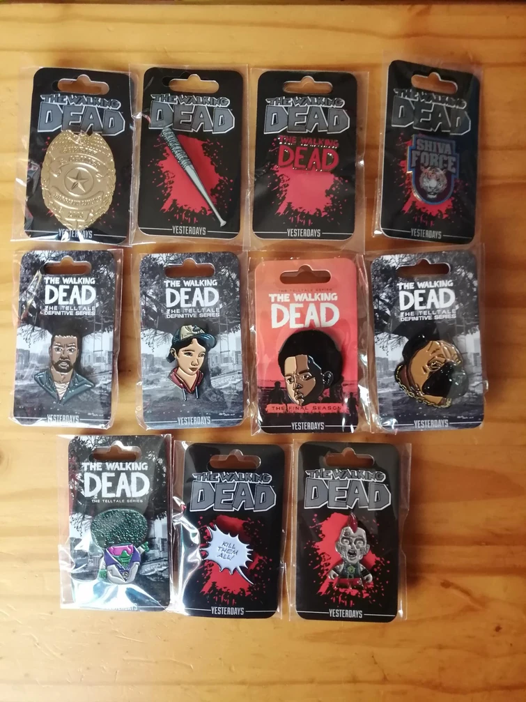I really love the walking dead pins | Fandom