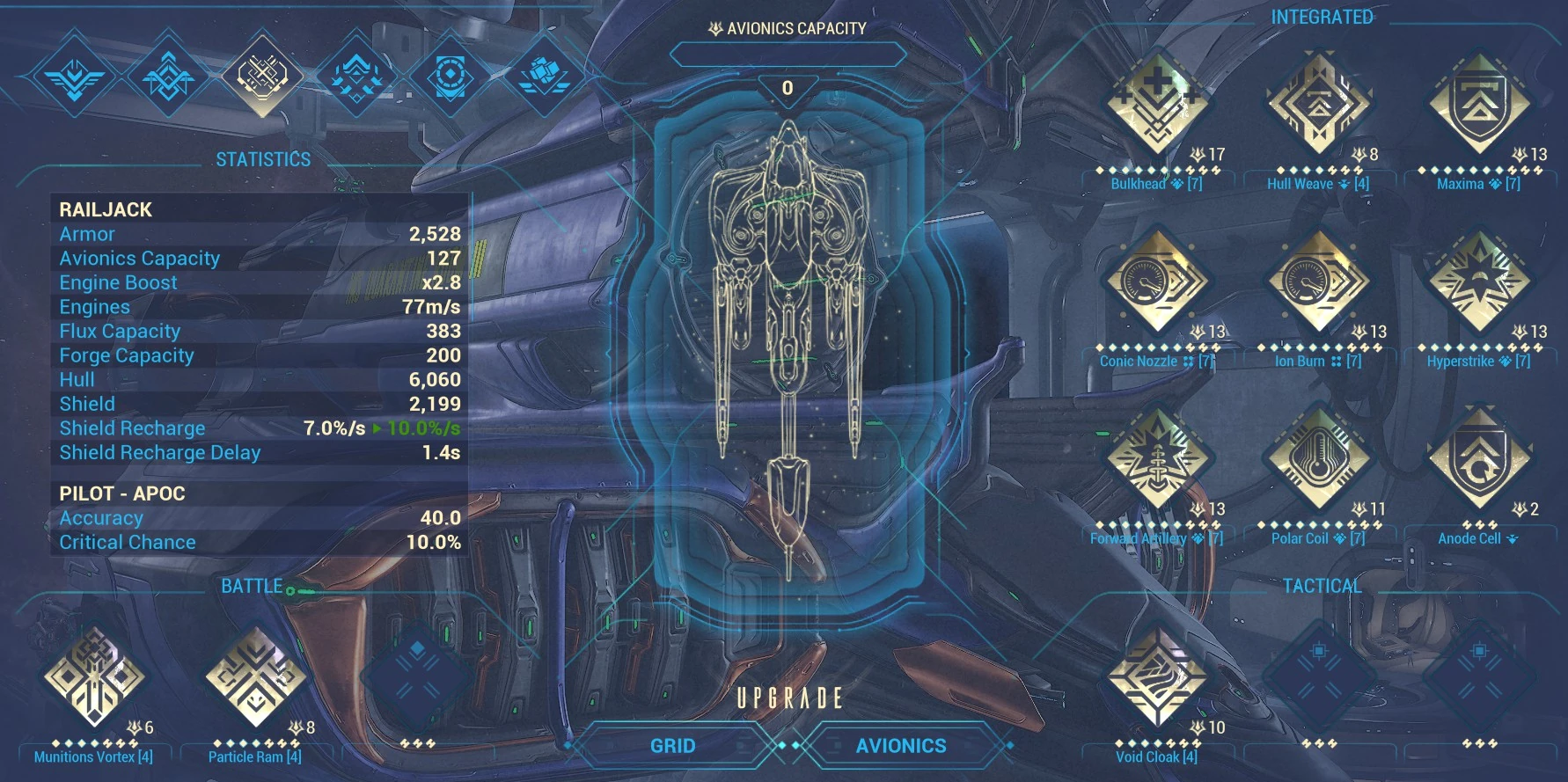Railjack Avionics Setup | Fandom