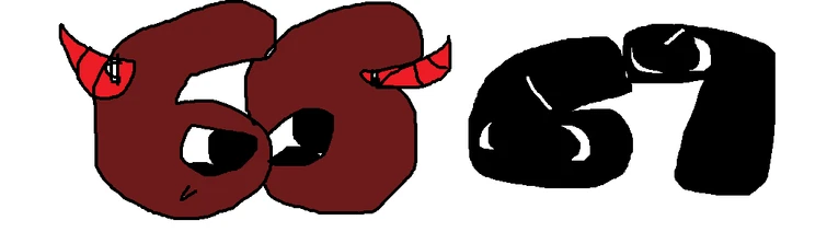 fanmade lowercase 66 and 67 | Fandom