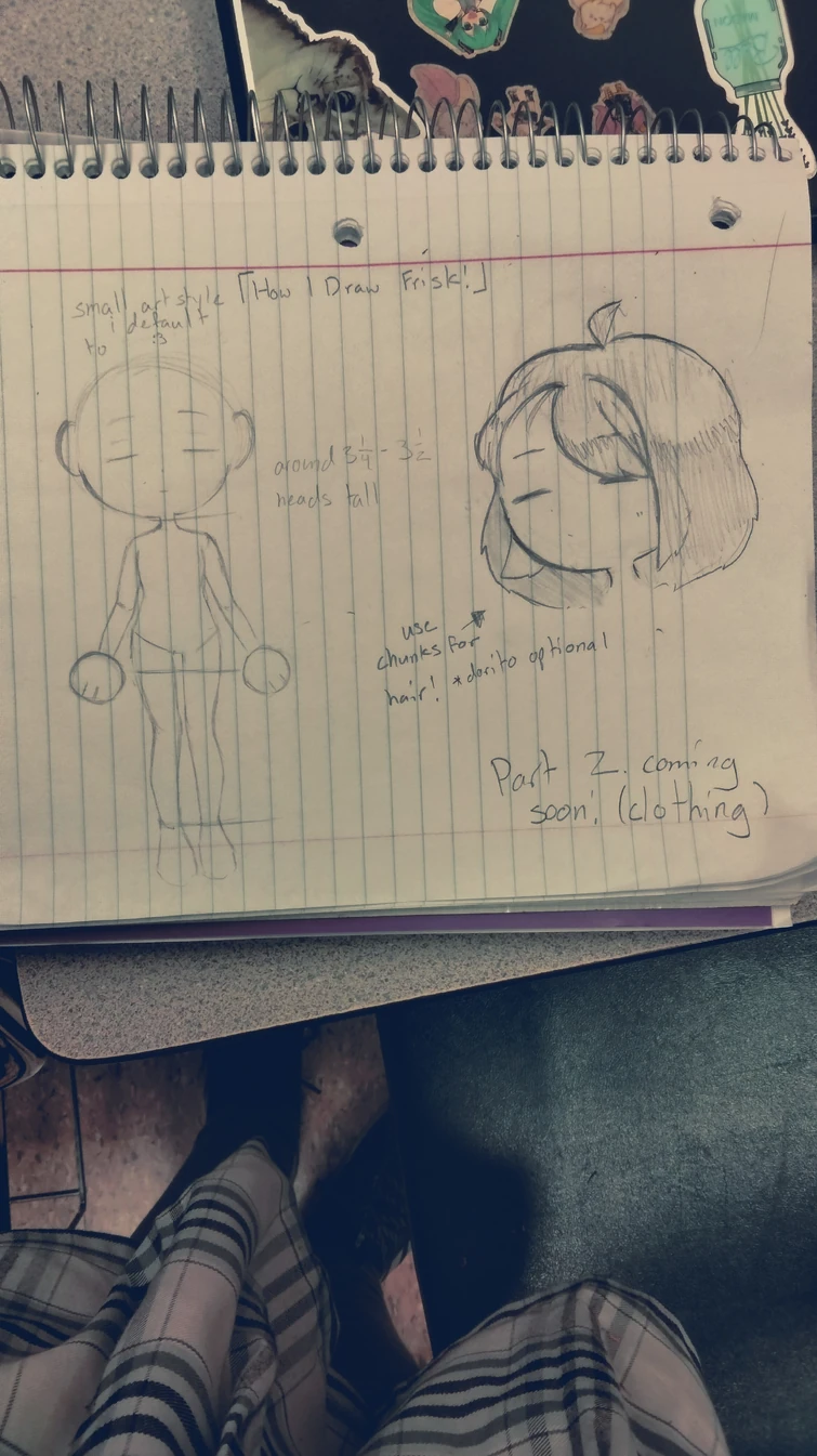 how to draw frisk kind of (part one) | Fandom