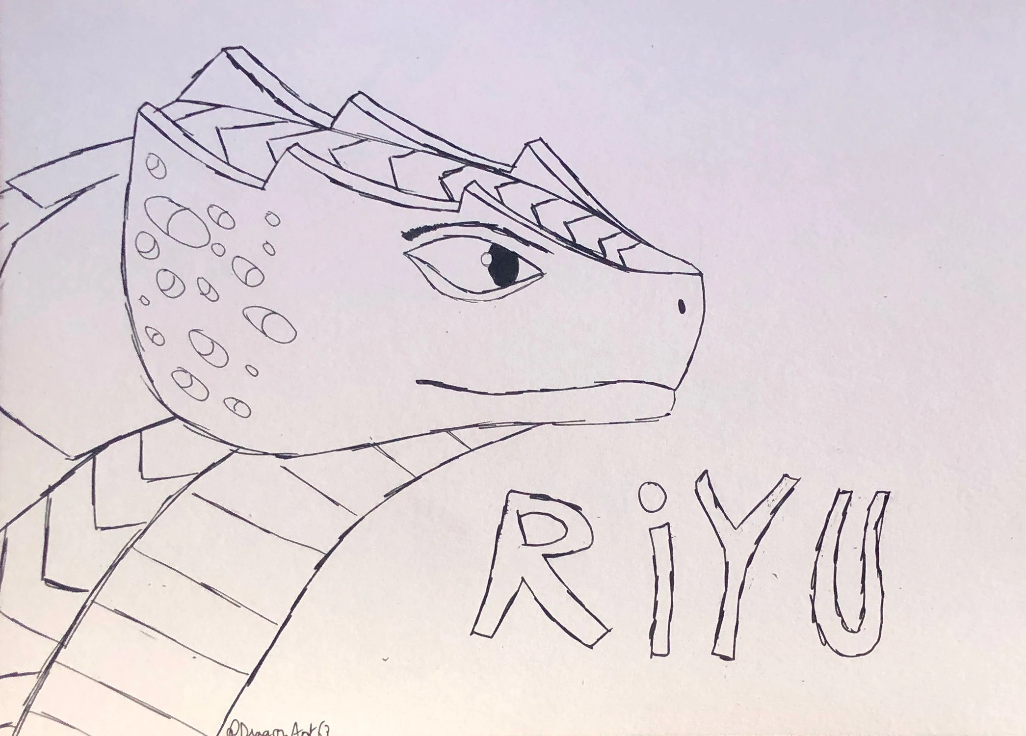 I drawing Riyu!!! | Fandom