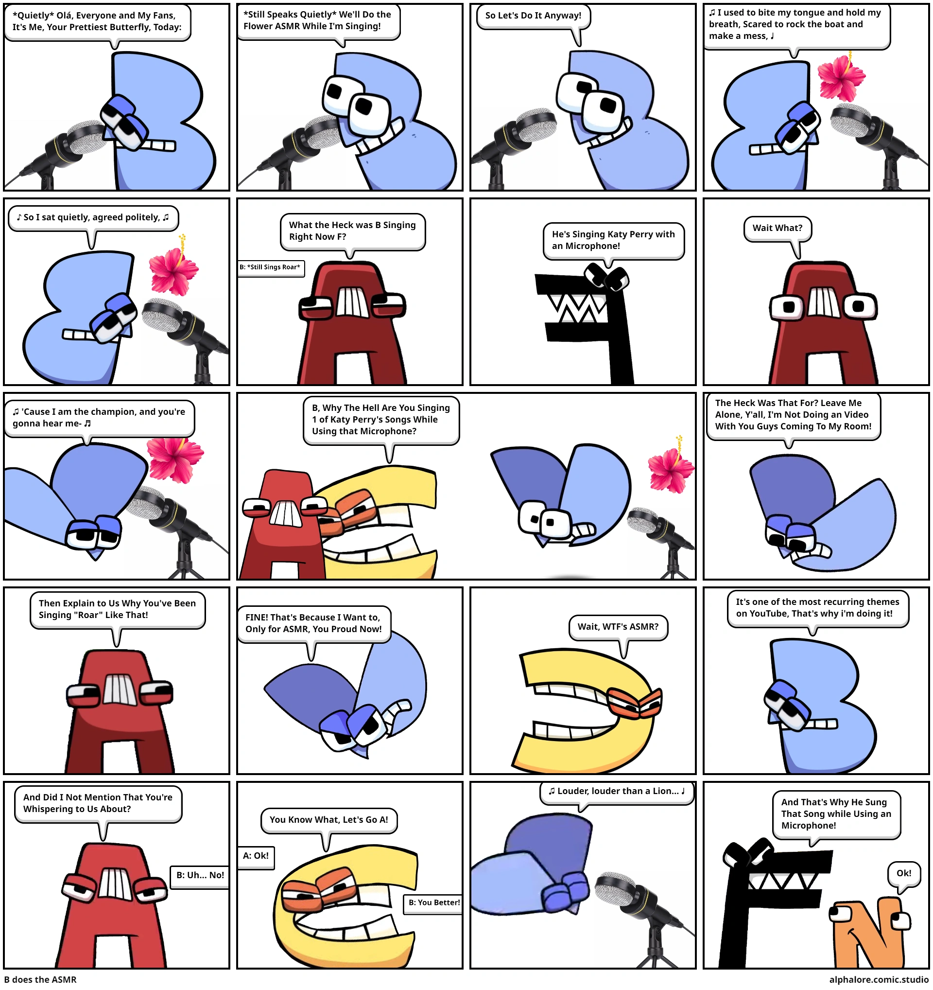 B's ASMR of Singing | Fandom