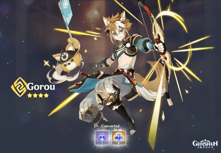 Pull of the Day: (Constellation) Gorou! 🐕🐾 | Fandom