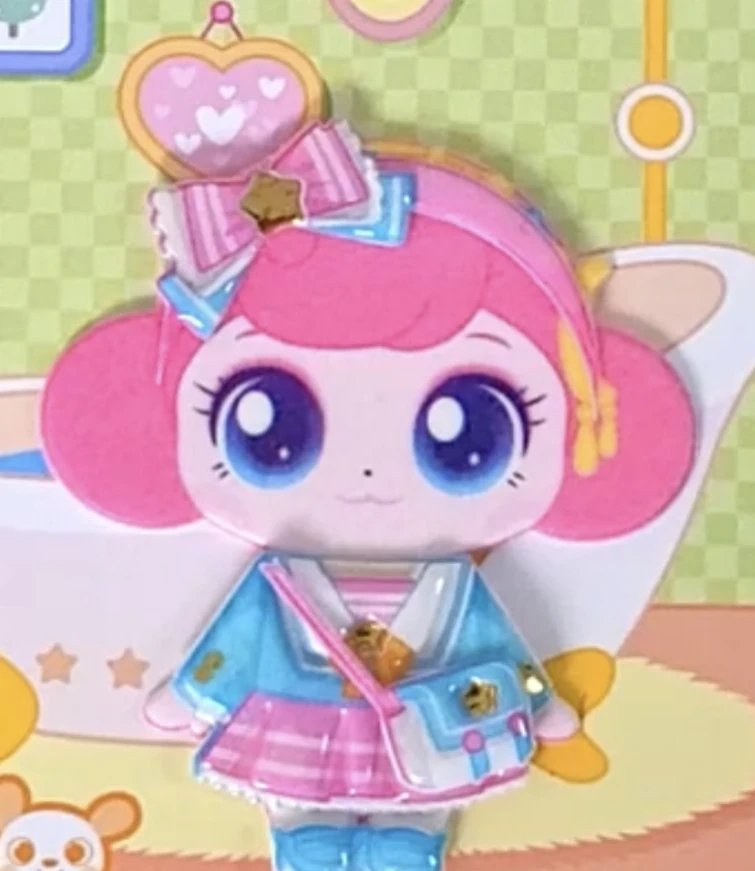 Draw Stickerping with this outfit because that matches her very well ...