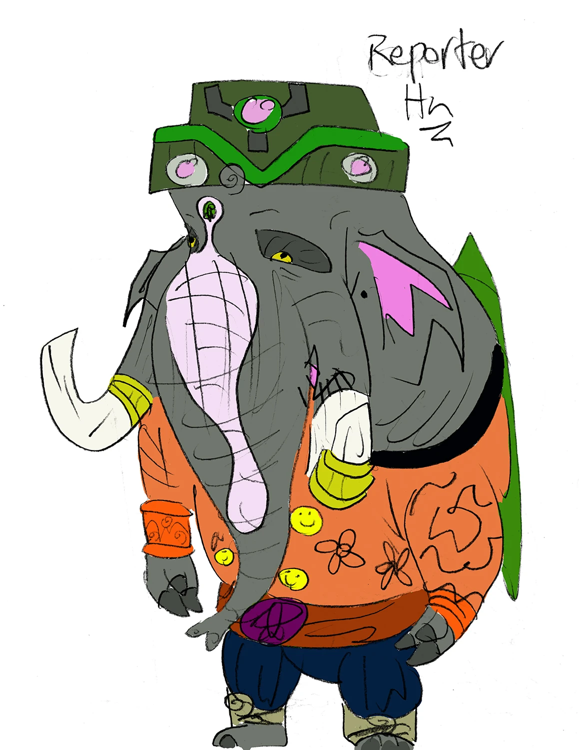 [Fanart] Reporter Hu | Fandom