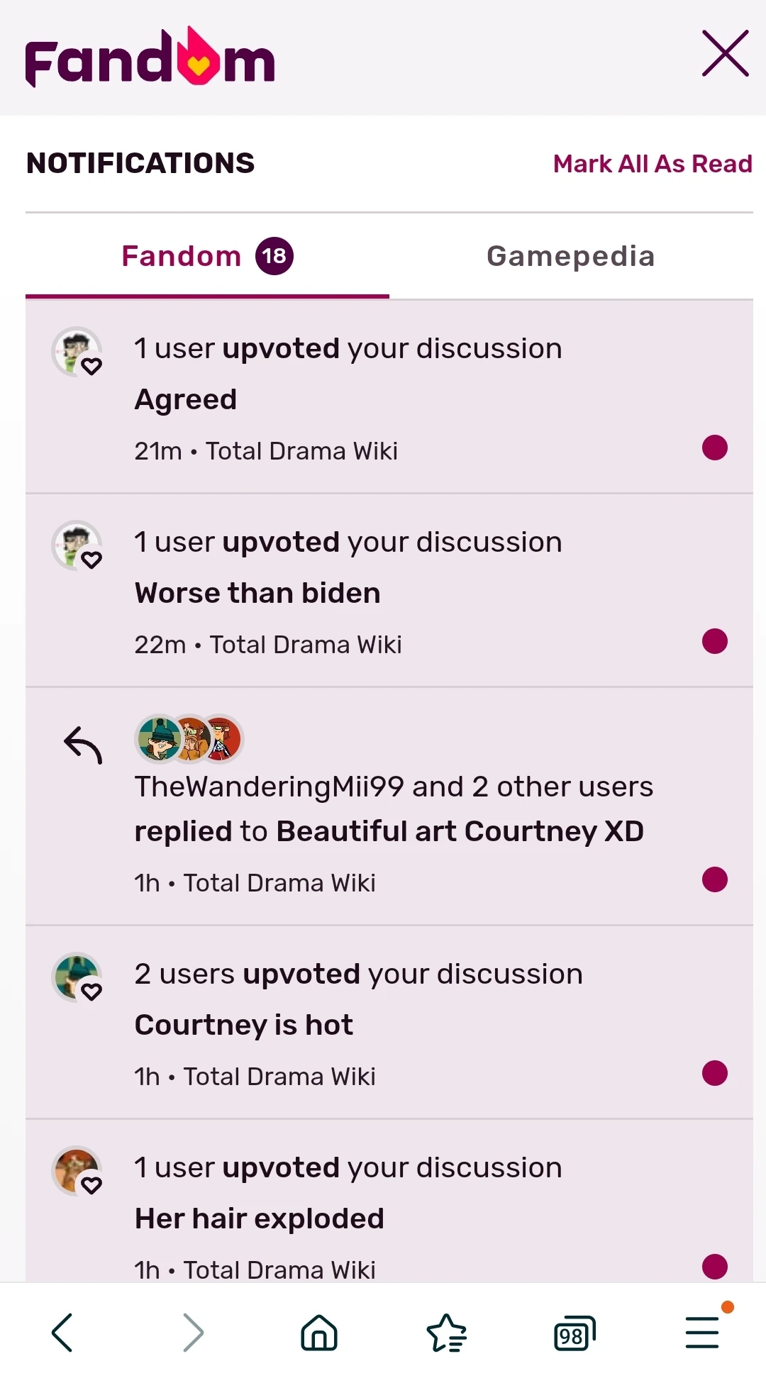 18 notifications | Fandom