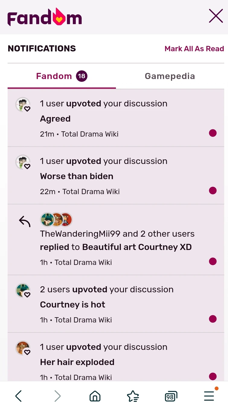 18 notifications | Fandom