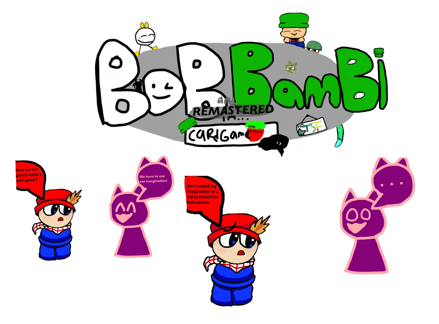 Card game (with bambom!)| BAB comics | Fandom