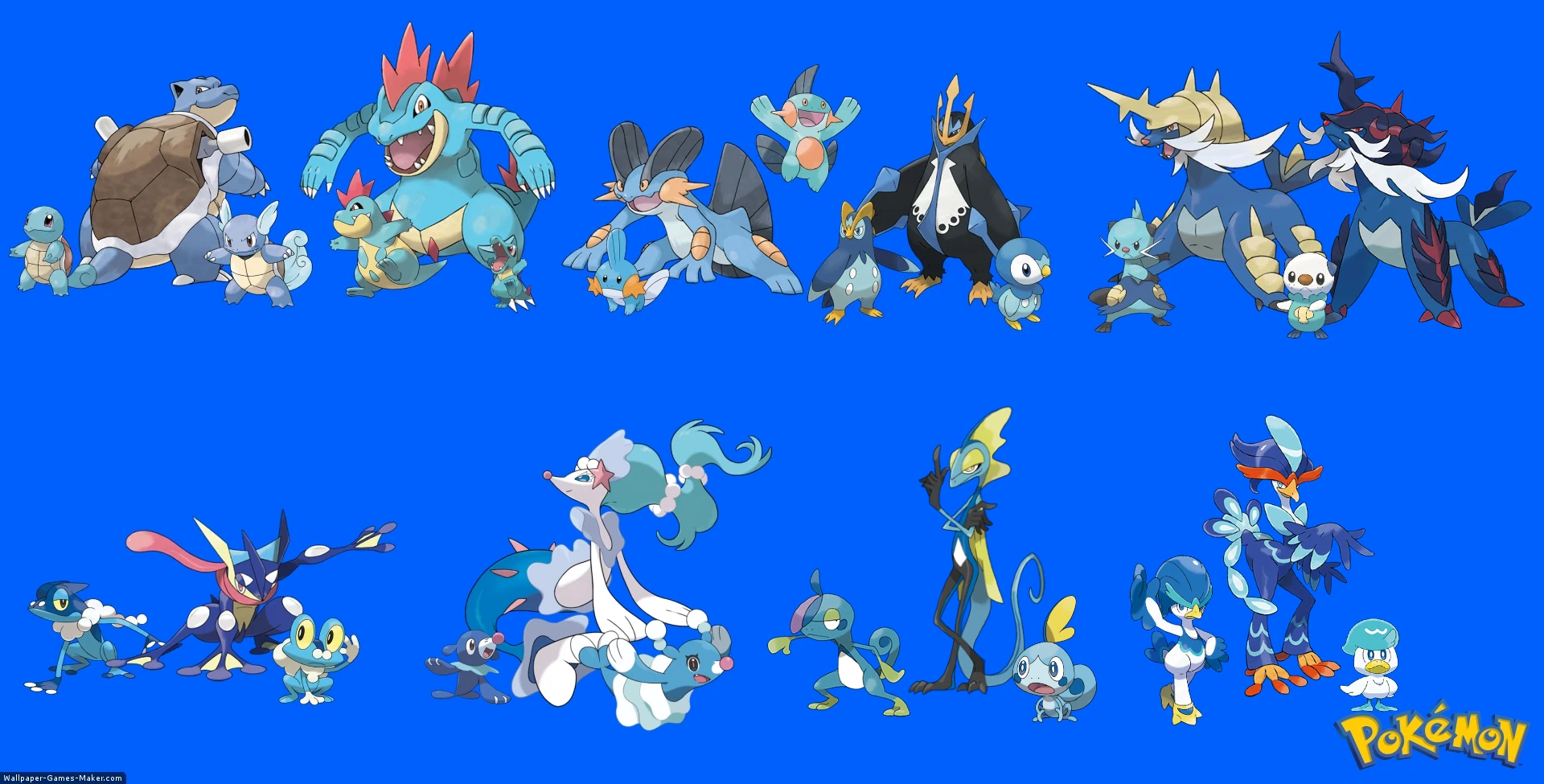 Rank Each Water Starters Stages from Worst to Best | Fandom