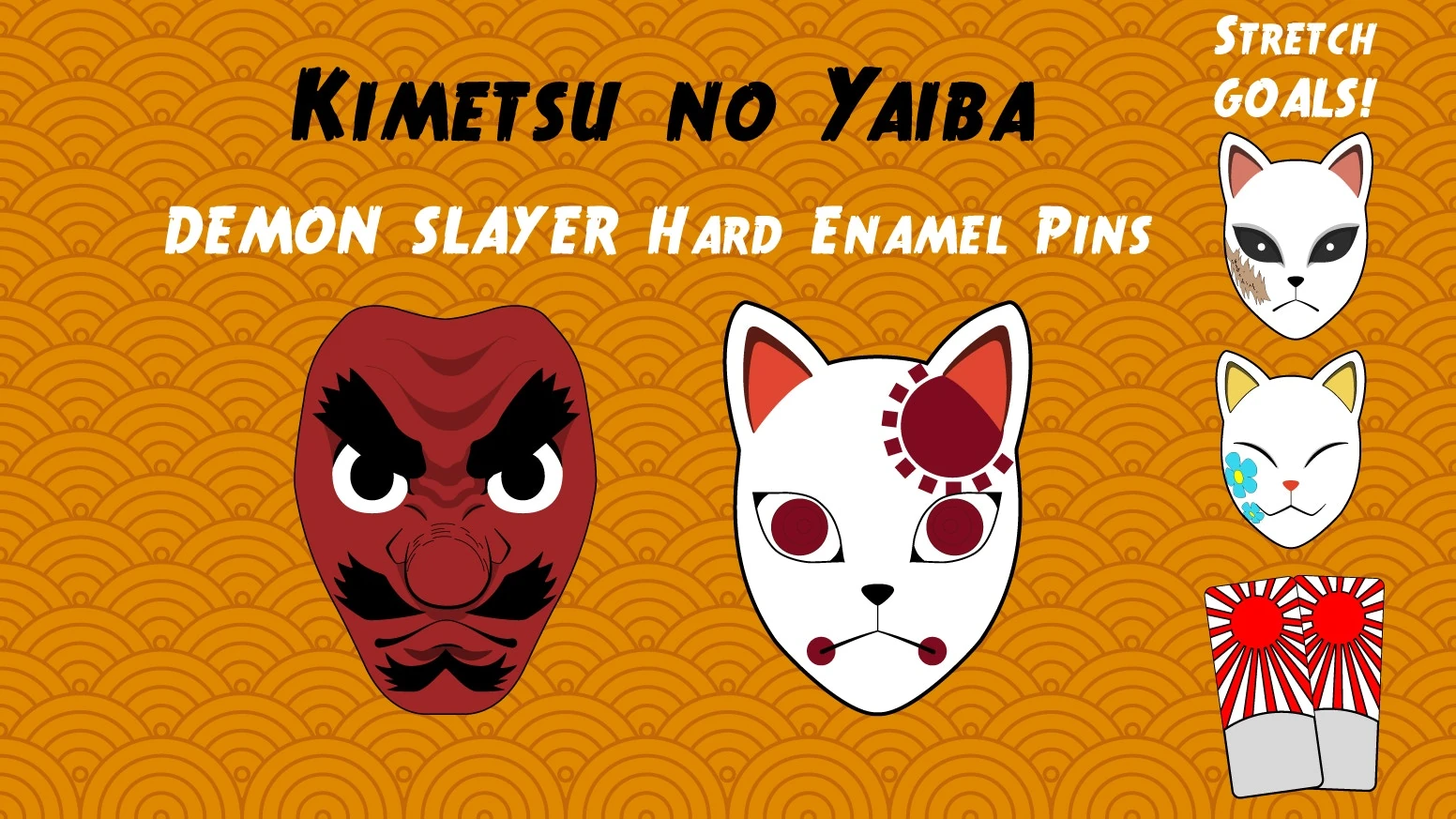 Pretty sweet Kickstarter for enamel pin warding masks. | Fandom