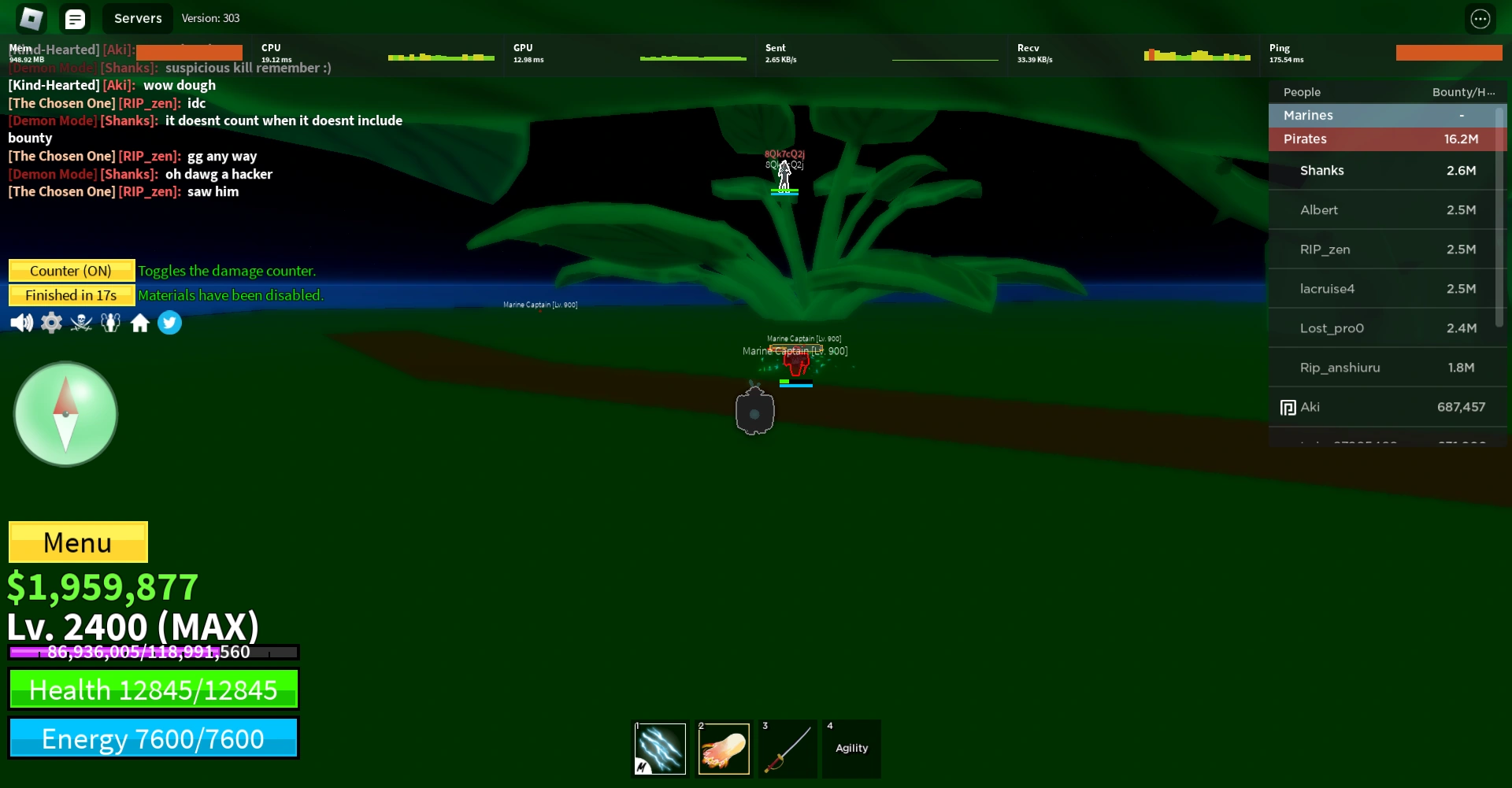 Another hacker caught using autofarm | Fandom